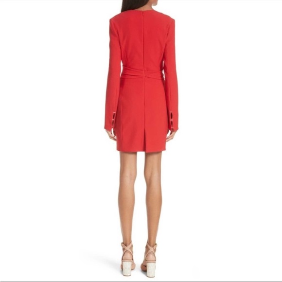Jonathan Simkhai | Dresses | Jonathan Simkhai Red Staple Sleevecompact ...
